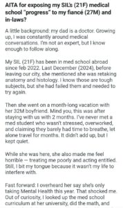 My sil school progress